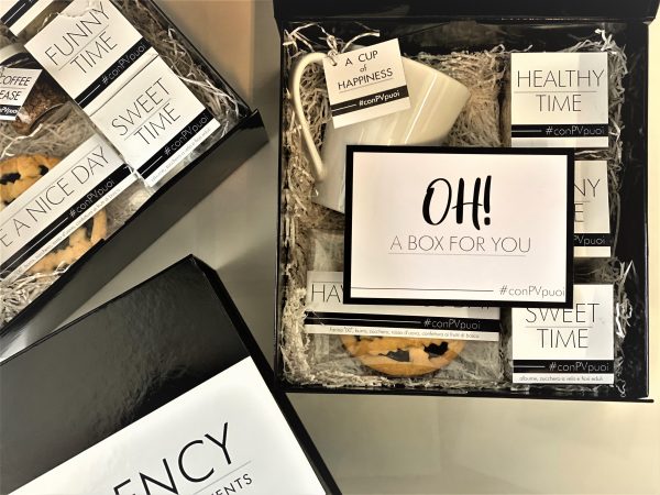 Lunch box personalizzati per eventi digitali e riunioni online ...